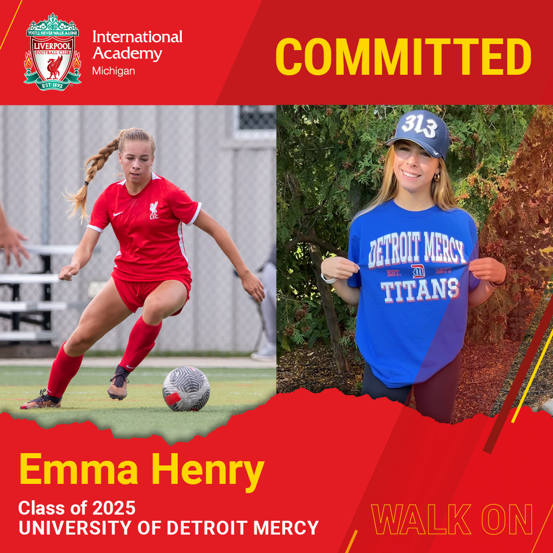 College Commitments - Liverpool FC International Academy Michigan